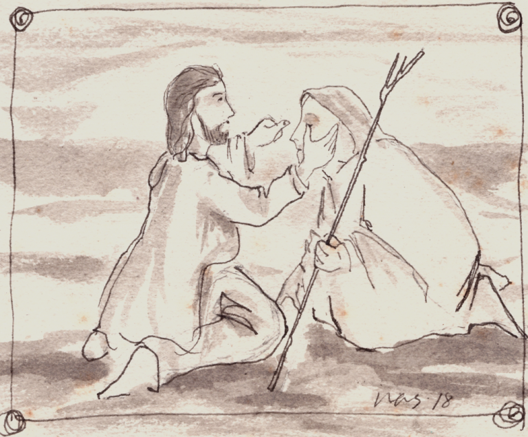 Curación del ciego de nacimiento según San Juan | Luknia